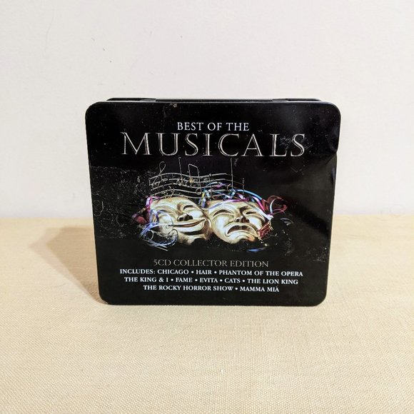 Media | The Best Of The Musicals 5 Cd Collector Set With Metal Tin ...